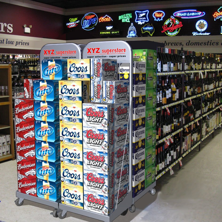 In Store Merchandiser Displays | Vivid Signs | Award Winning Signs