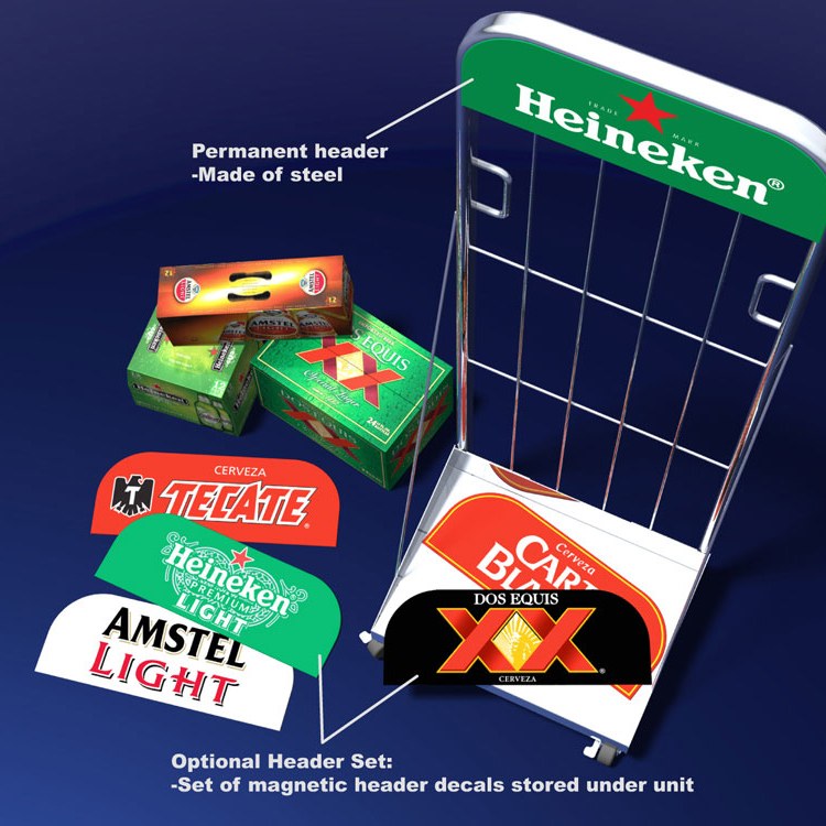 In Store Merchandiser Displays | Vivid Signs | Award Winning Signs