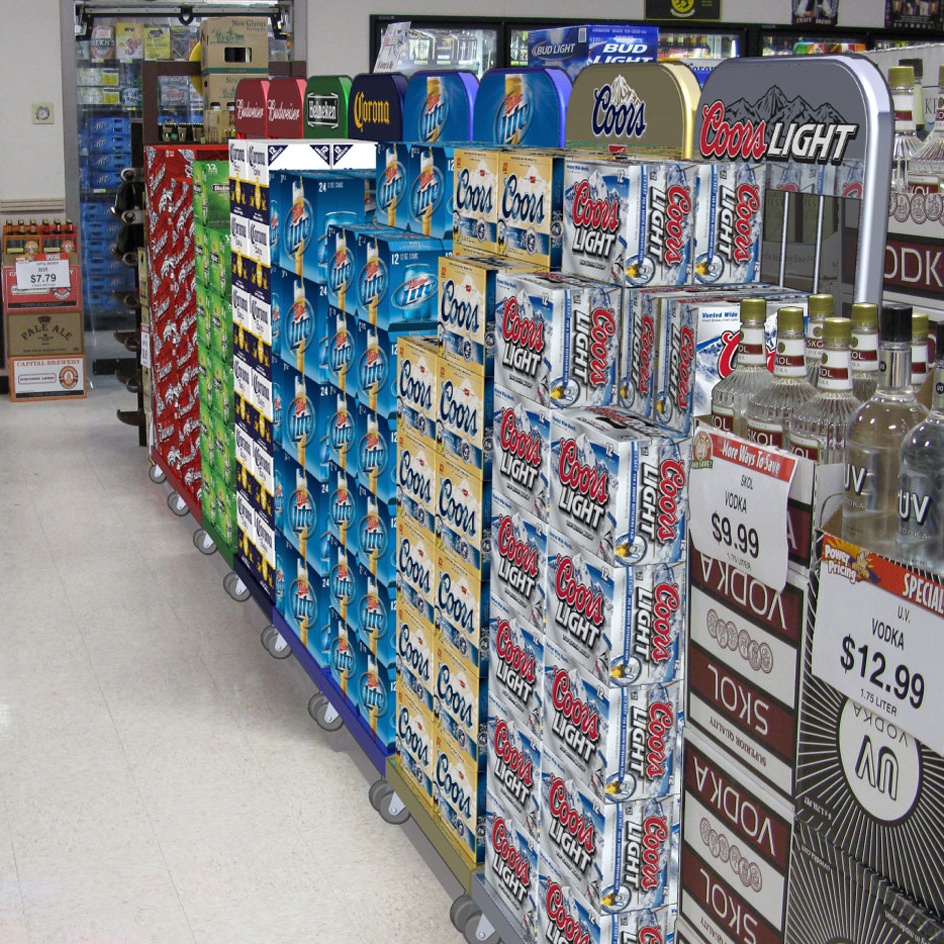 In Store Merchandiser Displays | Vivid Signs | Award Winning Signs